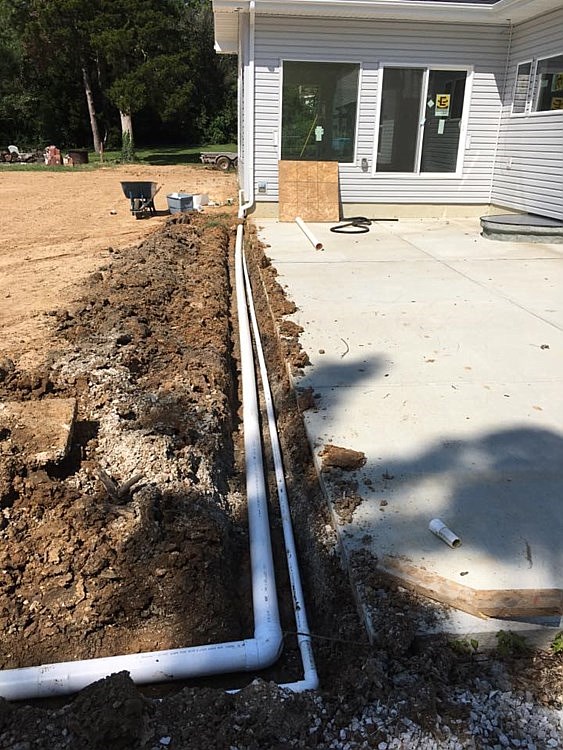 Water Features, Drainage, Warrenton, Wentzville, Troy, Hermann, MO